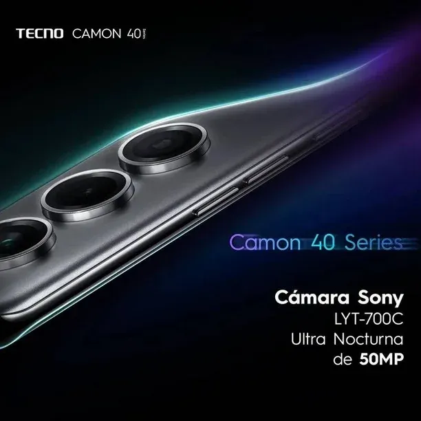 Camon 40 Pro 8+256gb Color Negro